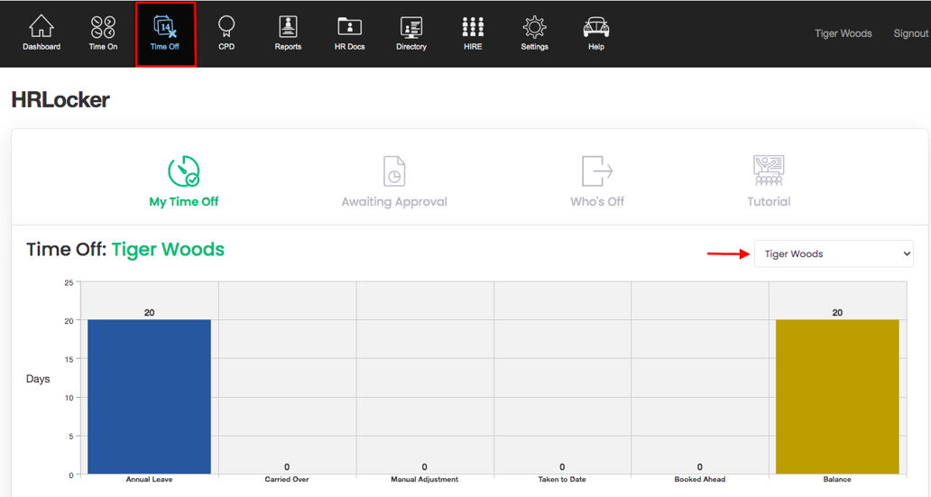 How to record Sick leave
