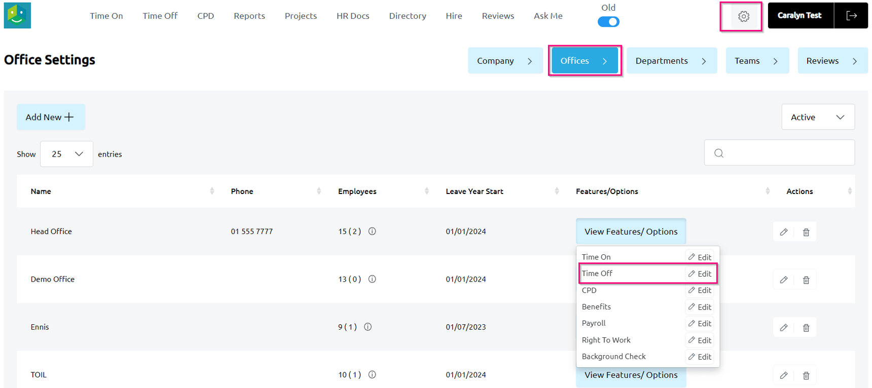 How to add in new leave types