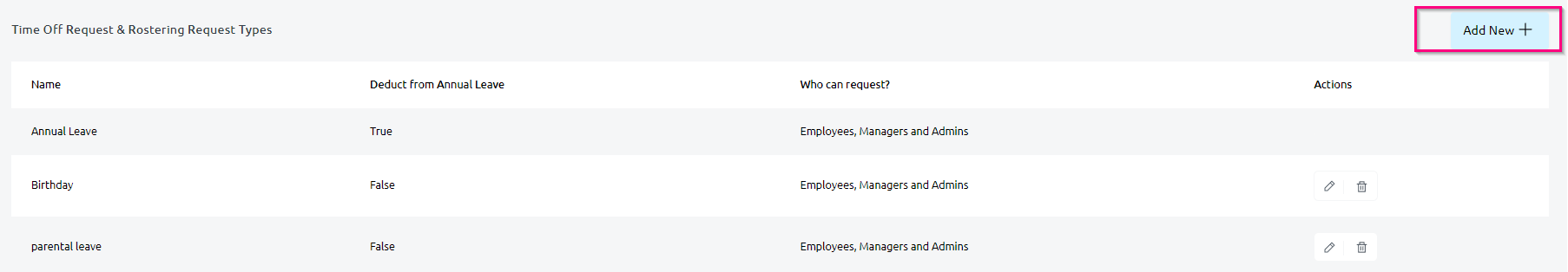 How to create TOIL as a leave type