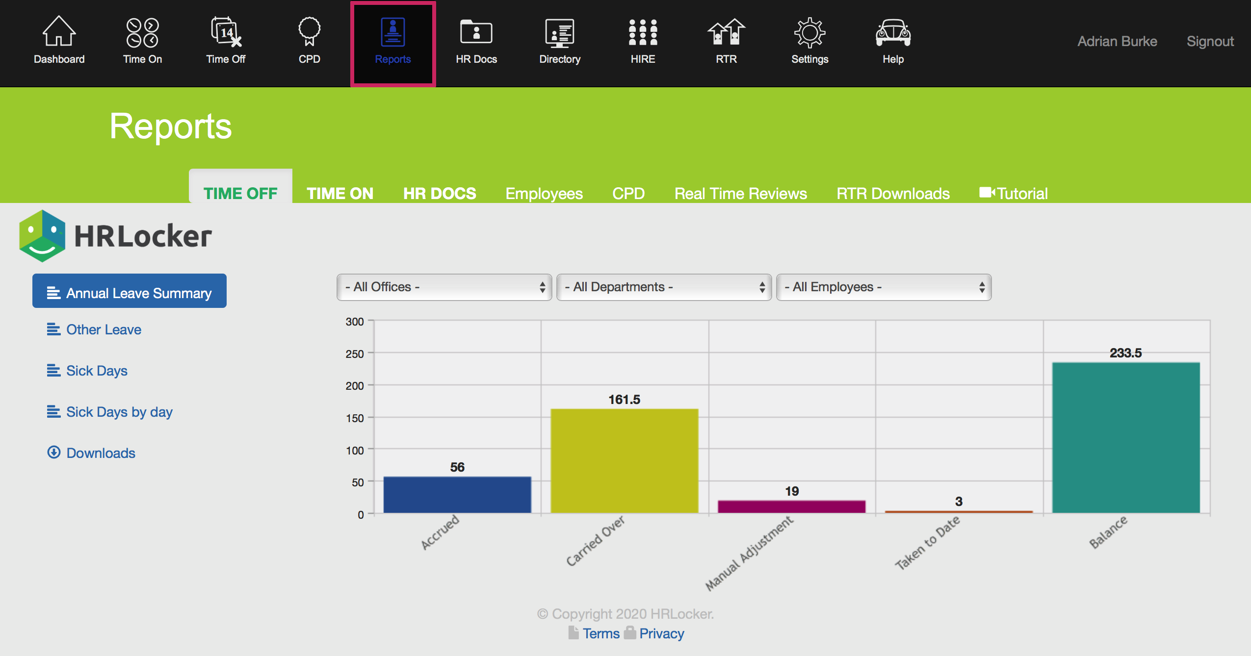 How to run a start date report